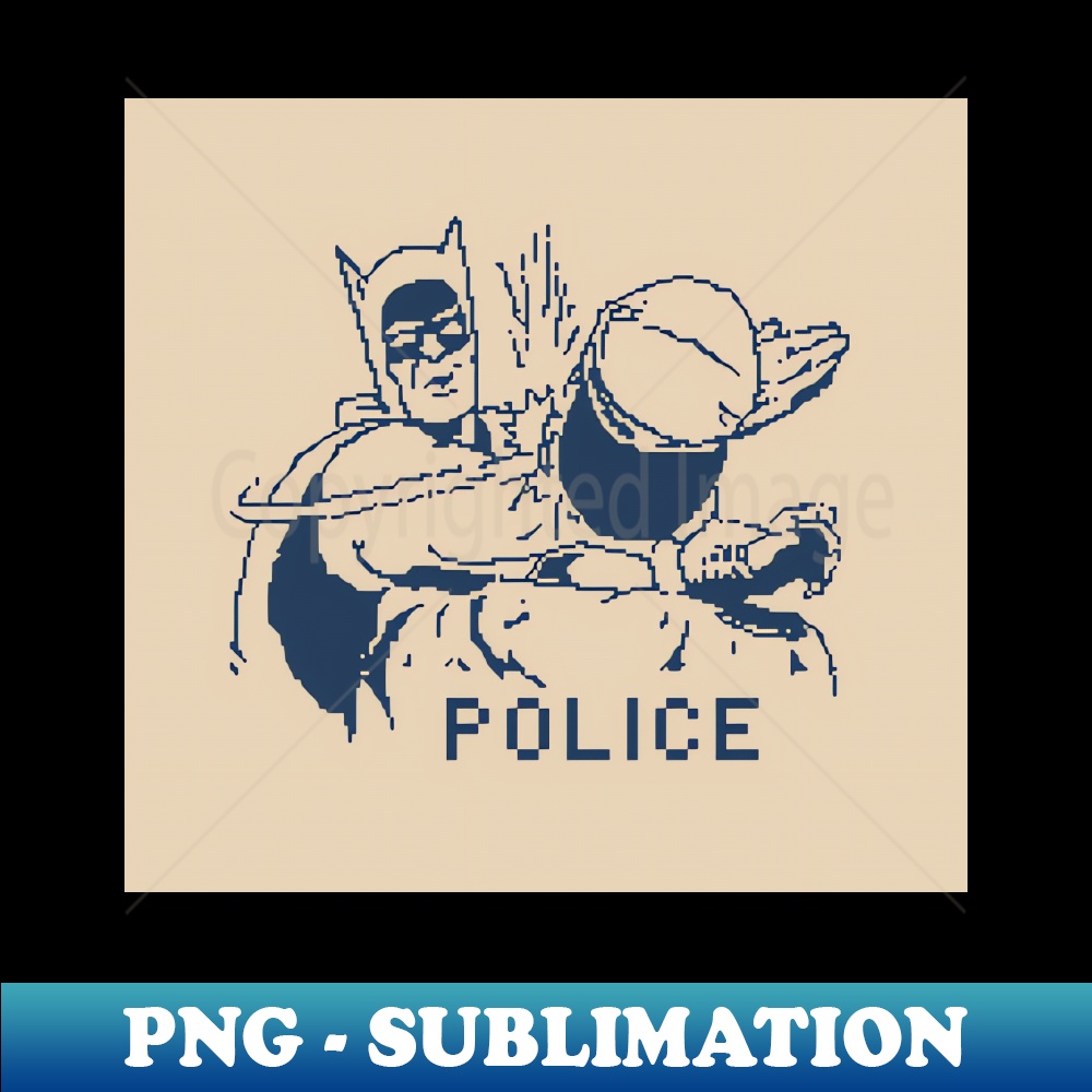The Batman Slap - Funny 1bit pixelart - PNG Transparent Subl | Inspire ...