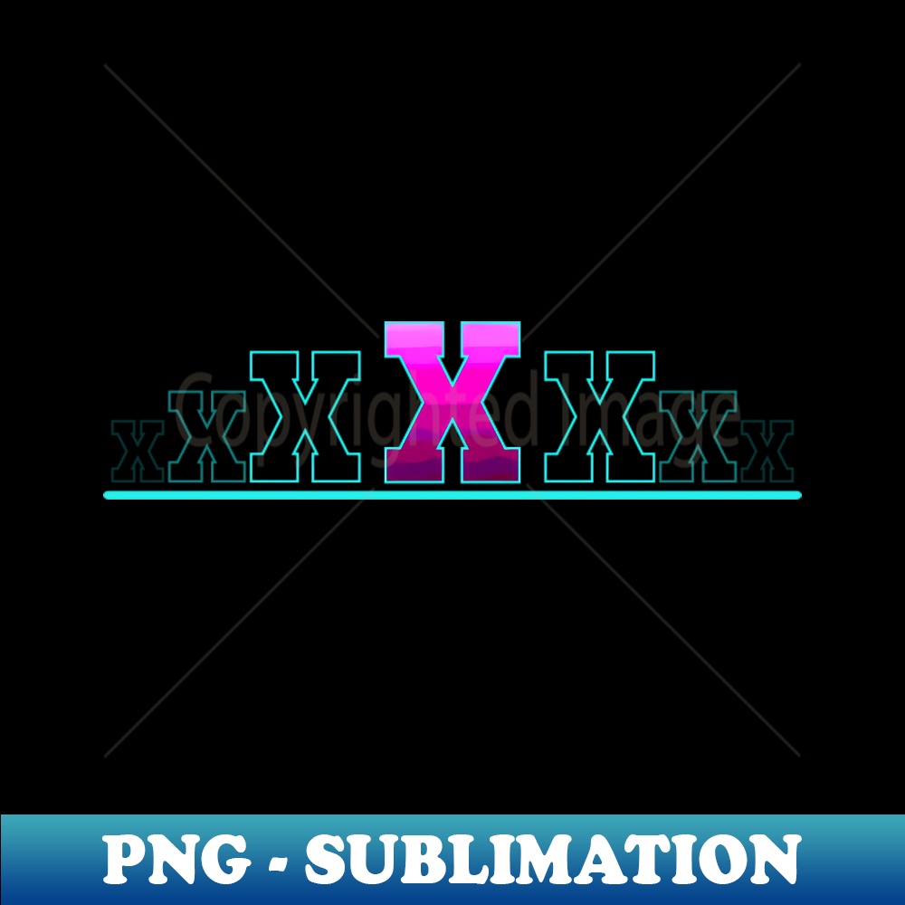 Letter X - Aesthetic Sublimation Digital File - Unleash Your | Inspire ...
