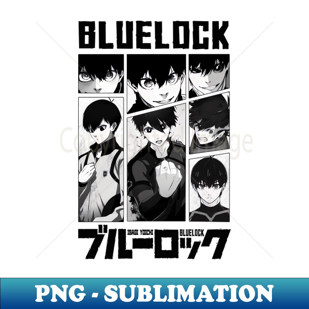 Blue Lock - Elegant Sublimation PNG Download - Boost Your Su | Inspire ...