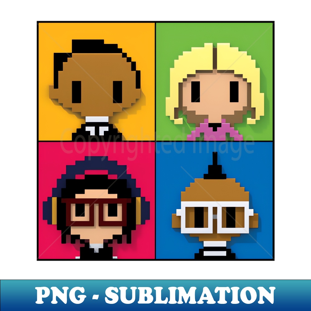 4 CARTOON ANIMATION - PNG Transparent Digital Download File | Inspire ...