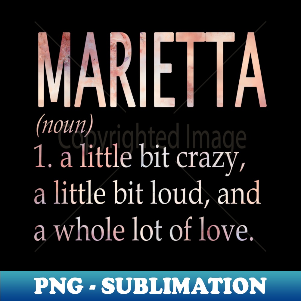 Marietta Girl Name Definition - Signature Sublimation PNG Fi | Inspire ...