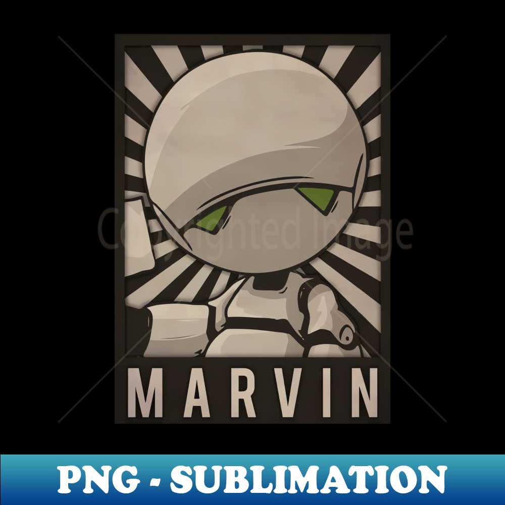 Marvin - PNG Transparent Digital Download File for Sublimati | Inspire ...