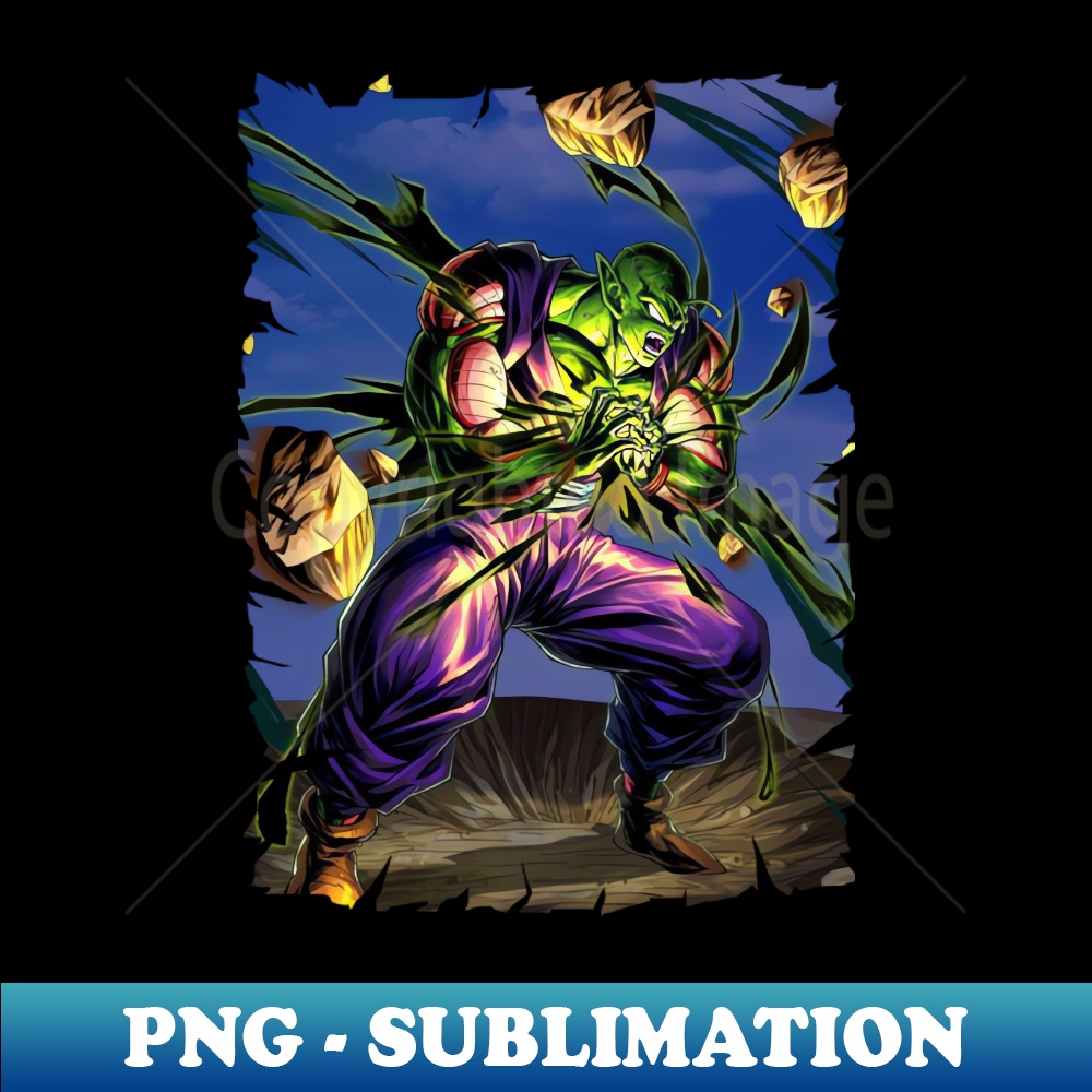 PICCOLO ANIME MERCHANDISE - Special Edition Sublimation PNG - Inspire ...