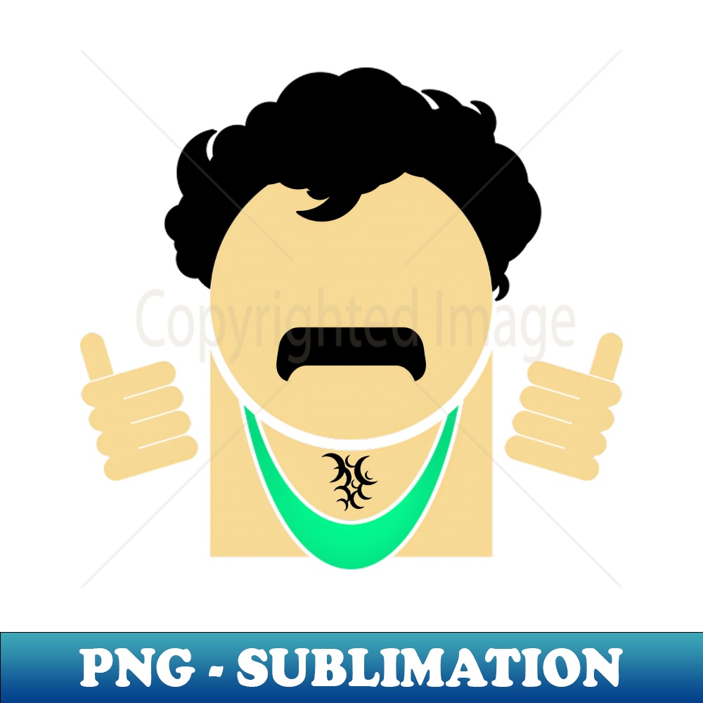 Borat - PNG Transparent Sublimation Design - Instantly Trans | Inspire ...