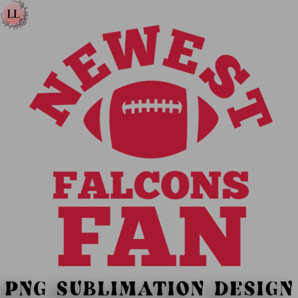 Football PNG Newest falcons fan | Inspire Uplift