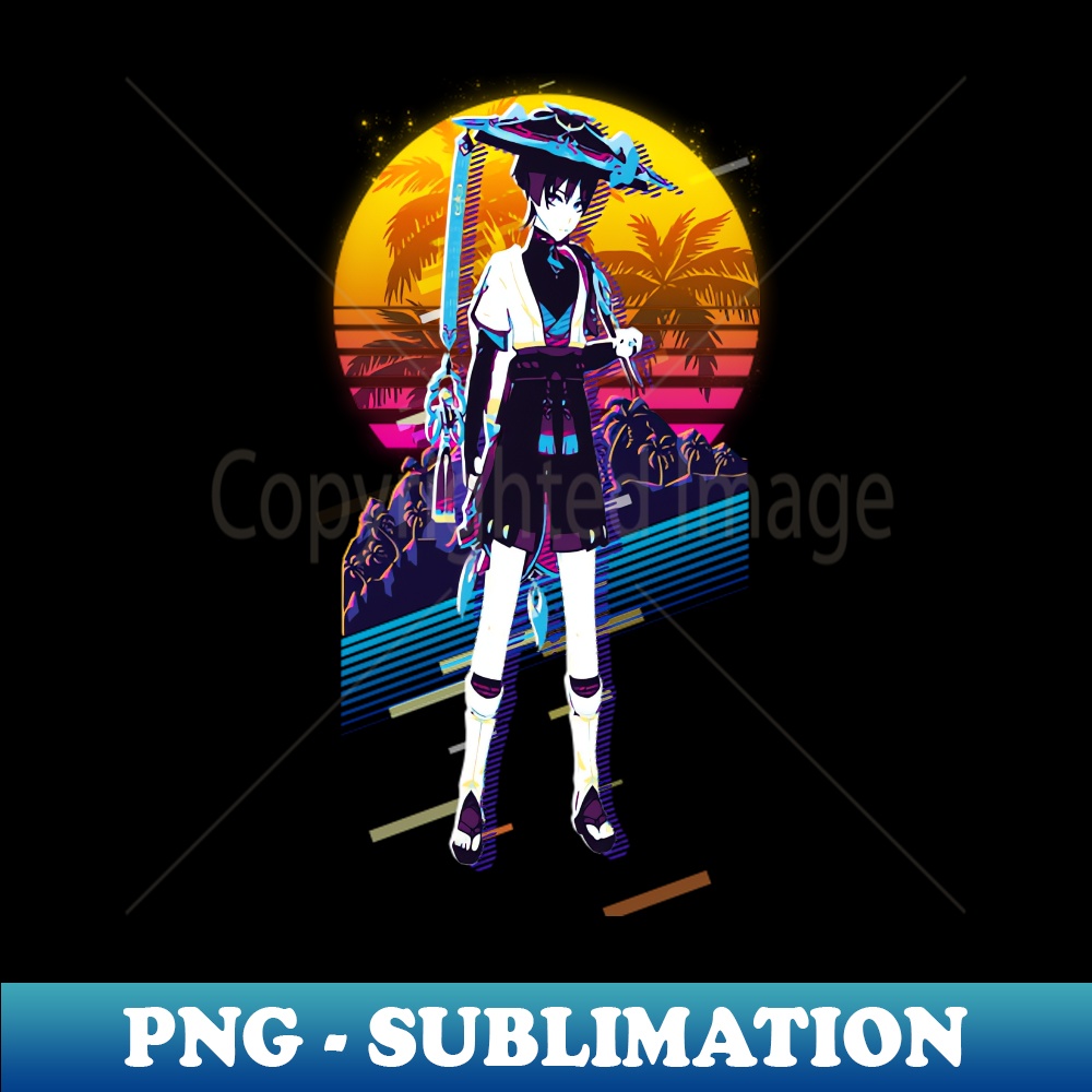 Wanderer Genshin impact - High-Resolution PNG Sublimation Fi | Inspire ...