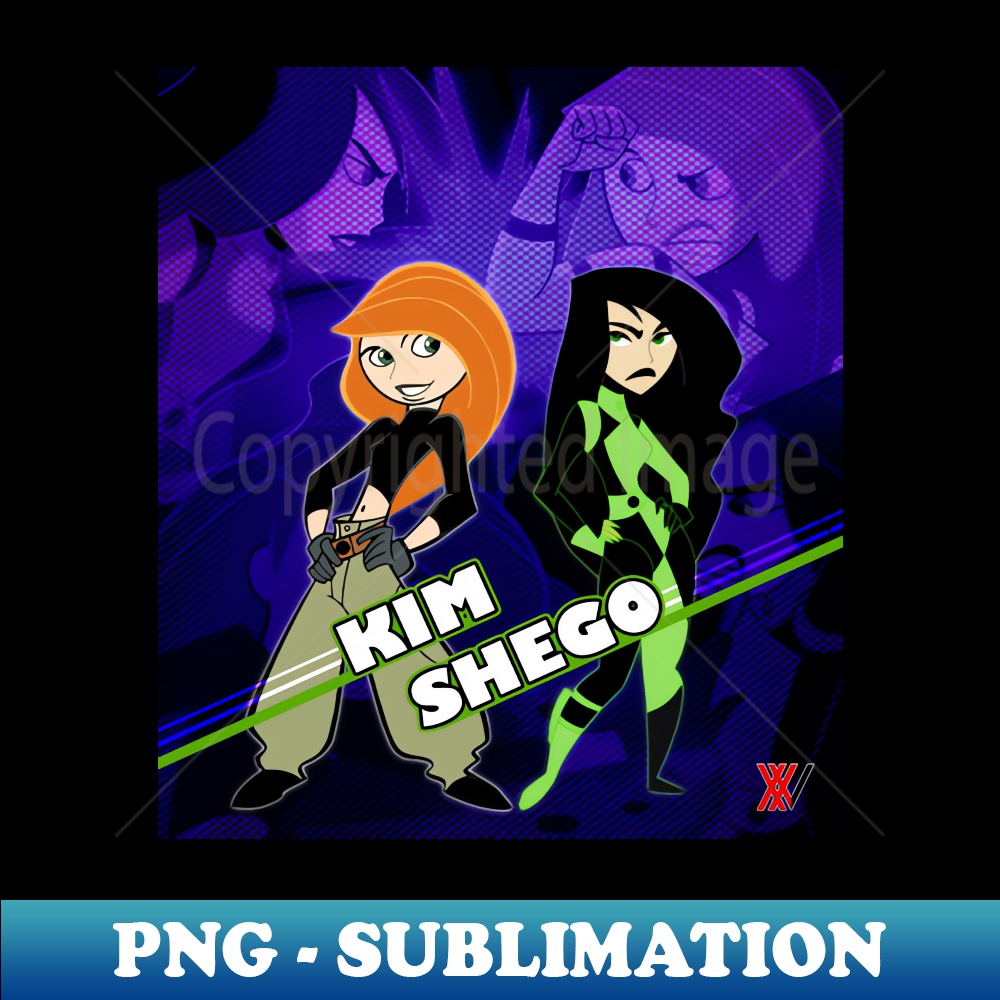 Kim x Shego Kim Possible - Stylish Sublimation Digital Down | Inspire ...