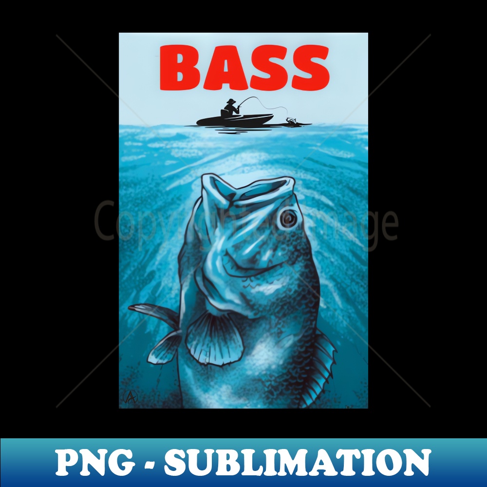 Bass Fishing Kayak Fishing Kayaking Jaws Spoof Jaws Movie Po | Inspire ...