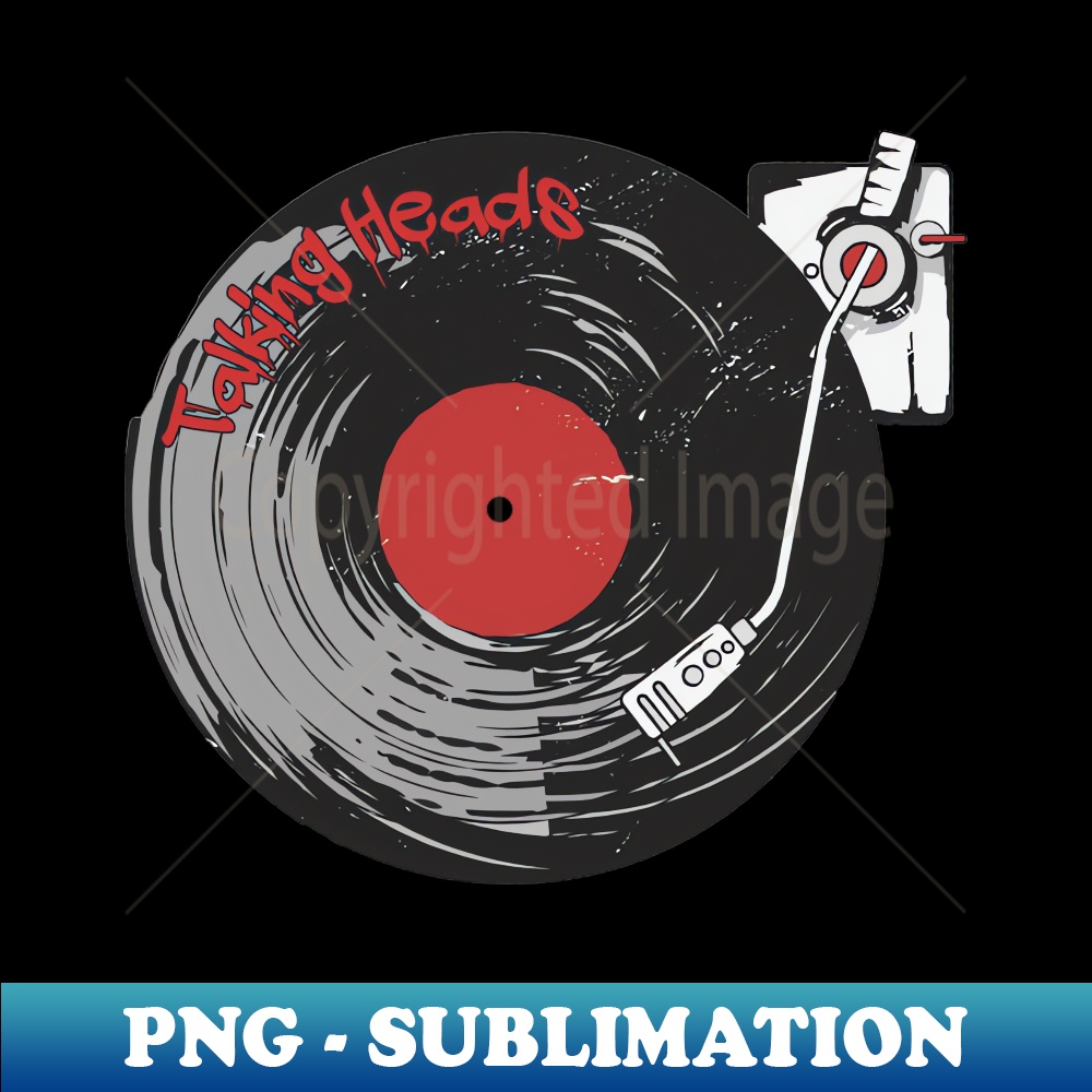 Vinyl - talking heads - Premium PNG Sublimation File - Stunn | Inspire ...