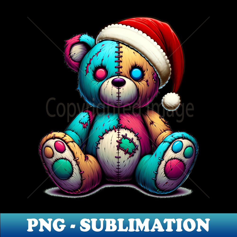 Holiday Patchwork Pal Christmas - PNG Transparent Sublimatio - Inspire ...