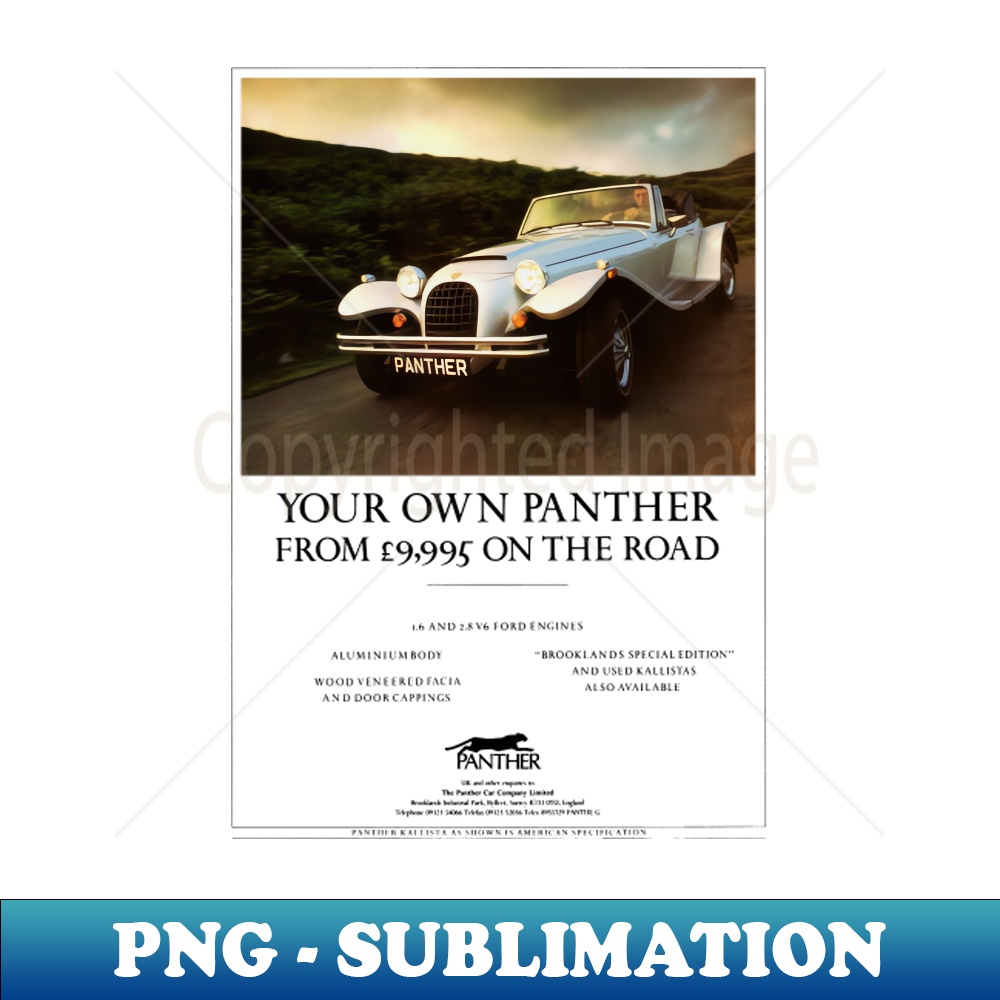 PANTHER KALLISTA - advert - PNG Sublimation Digital Download | Inspire ...
