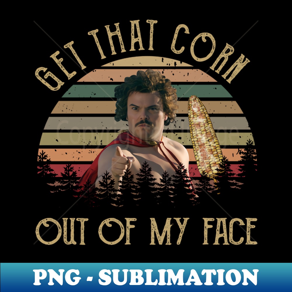 Nacho Libre Nacho Jack Vintage - Signature Sublimation PNG F | Inspire ...