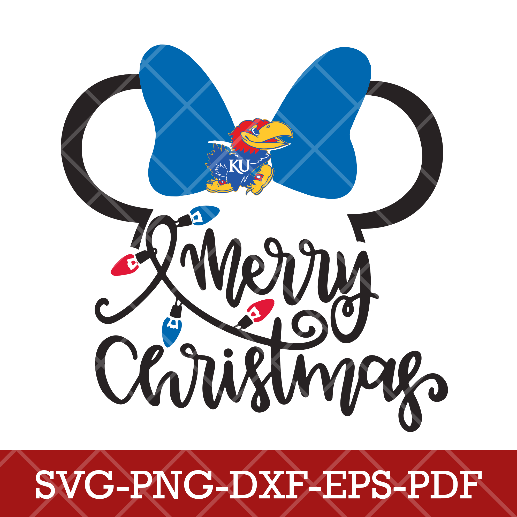 Kansas Jayhawks_mickey NCAA 10,SVG,DXF,EPS,PNG,digital downl | Inspire ...