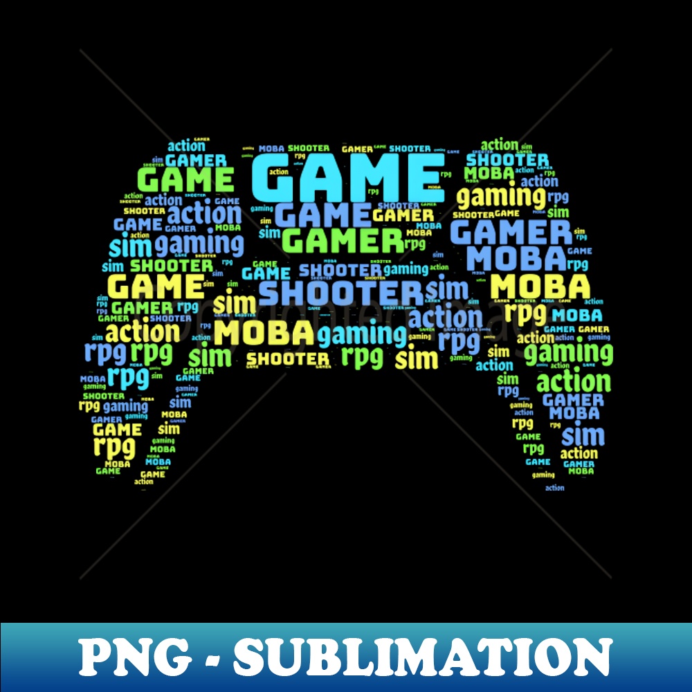 Game controller pc masterrace word cloud gaming design for g | Inspire ...