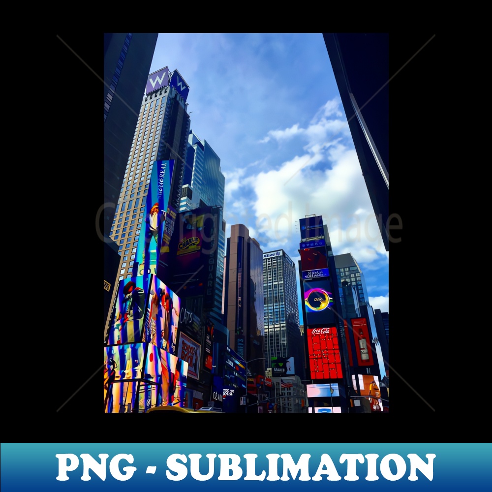 Times Square Manhattan New York City - Premium PNG Sublimati | Inspire ...