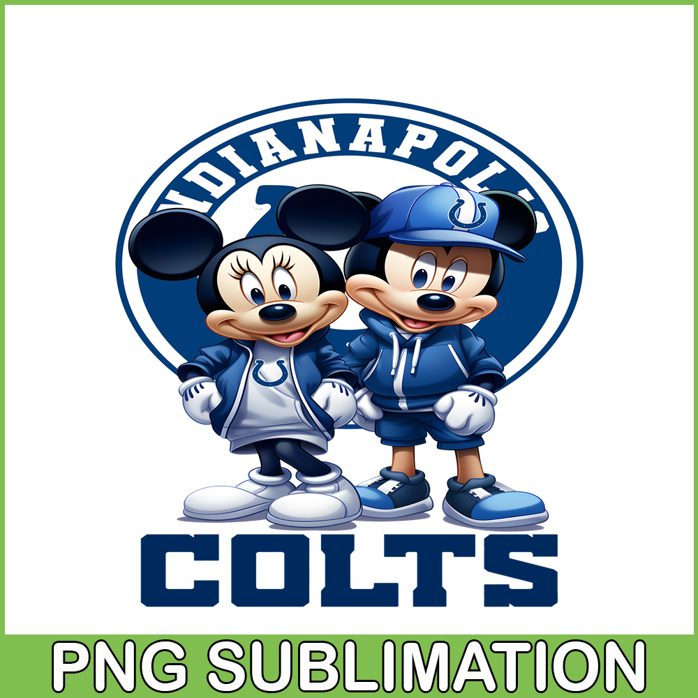 Mickey Indianapolis Colts PNG, Football Team PNG, NFL PNG | Inspire Uplift
