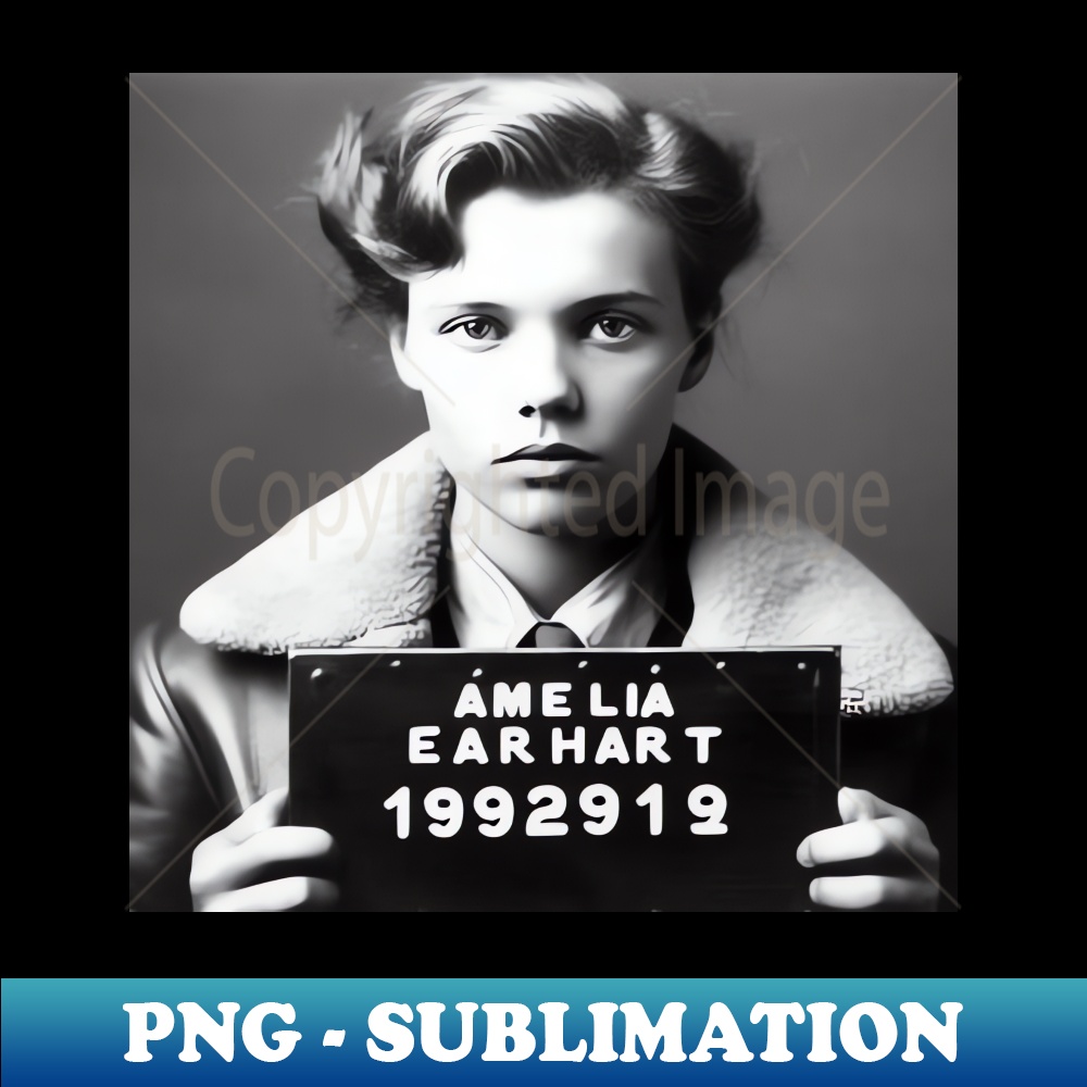 Icon Amelia Earhart - PNG Transparent Sublimation File - Bol | Inspire ...