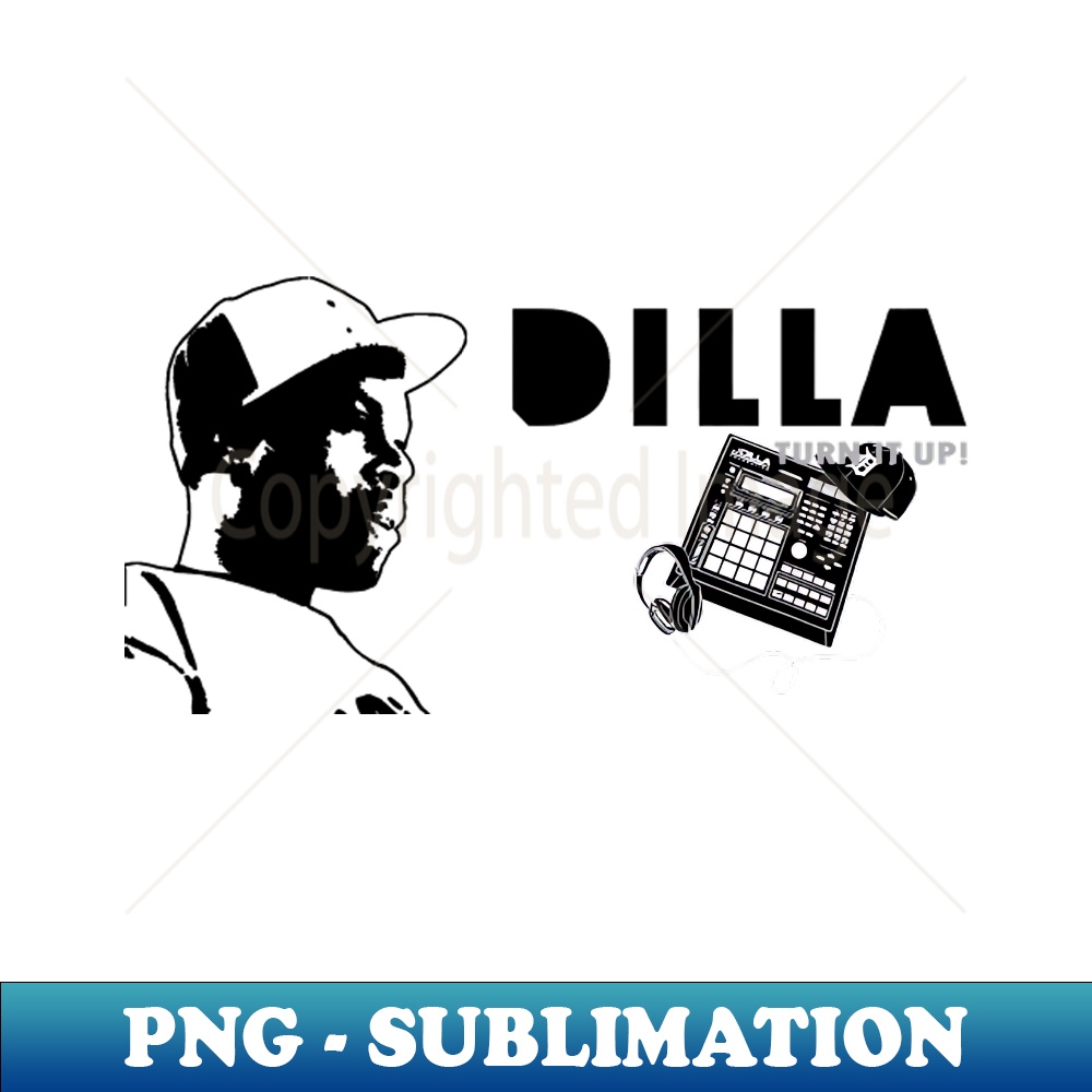 J Dillas Distinctive Sound 2 - Retro PNG Sublimation Digital | Inspire ...