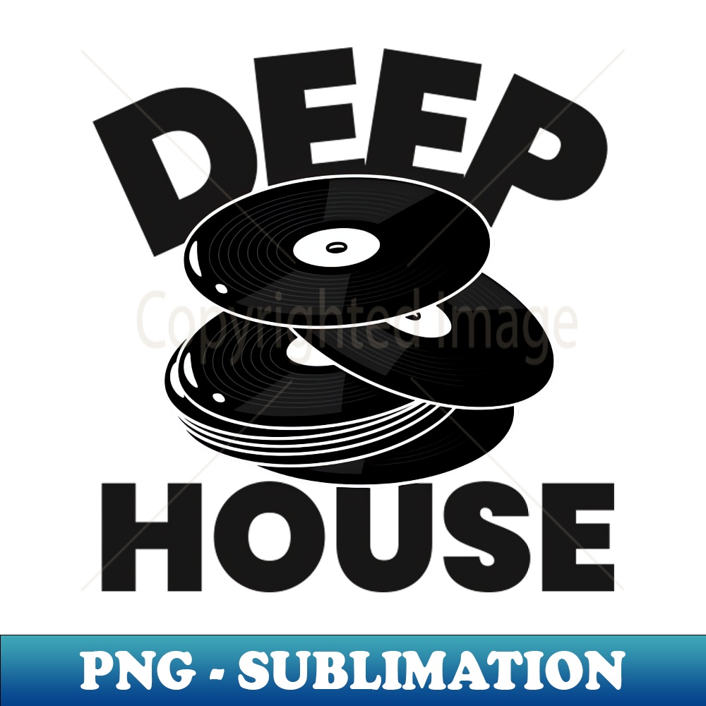 DEEP HOUSE black - PNG Transparent Sublimation File - Revolu | Inspire ...