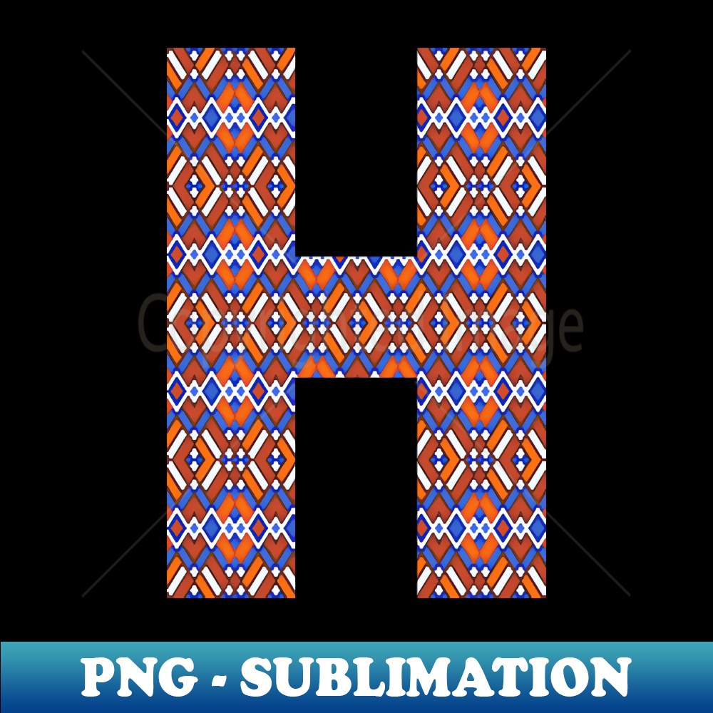 Monogram Letter H- geometric pattern - Special Edition Subli | Inspire ...