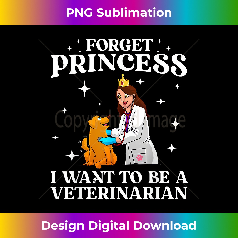 Cool Veterinarian Art For Women Girls Kids Vet Tech Student | Inspire ...