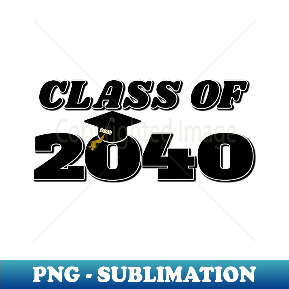 Class of 2040 - Vintage Sublimation PNG Download - Bold & Ey | Inspire ...