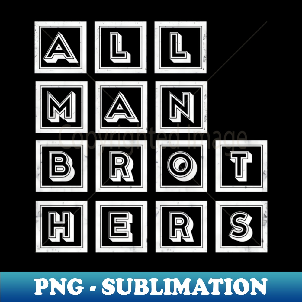 Allman Brothers - Trendy Sublimation Digital Download - Revo | Inspire ...