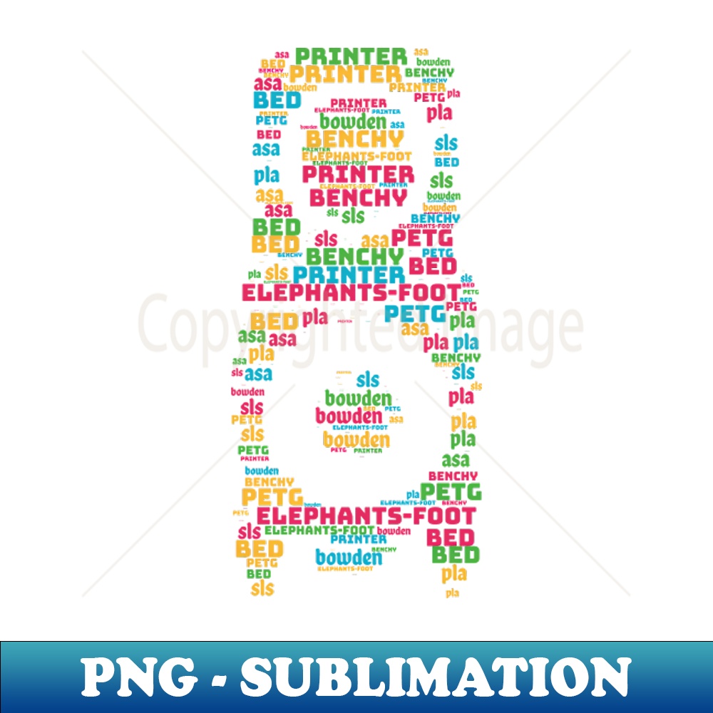 3D printing hot end word cloud 3D printer voron - Modern Sub | Inspire ...