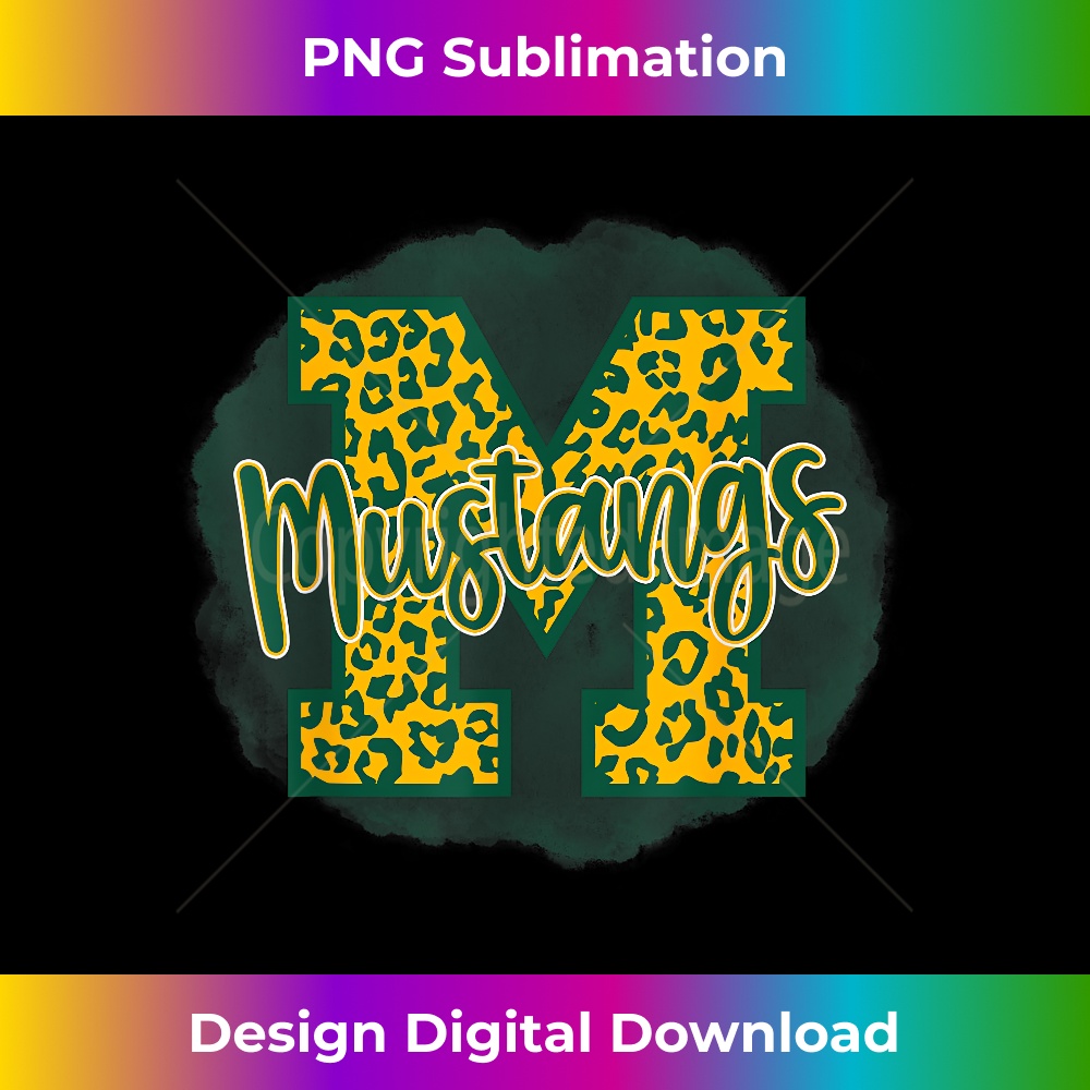 Mustangs School Sports Fan Team Spirit Mascot Gift - Crafted | Inspire ...