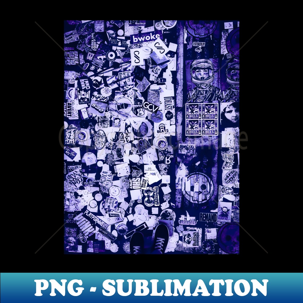 Street Sticker NYC - Sublimation-Ready PNG File - Enhance Yo | Inspire ...