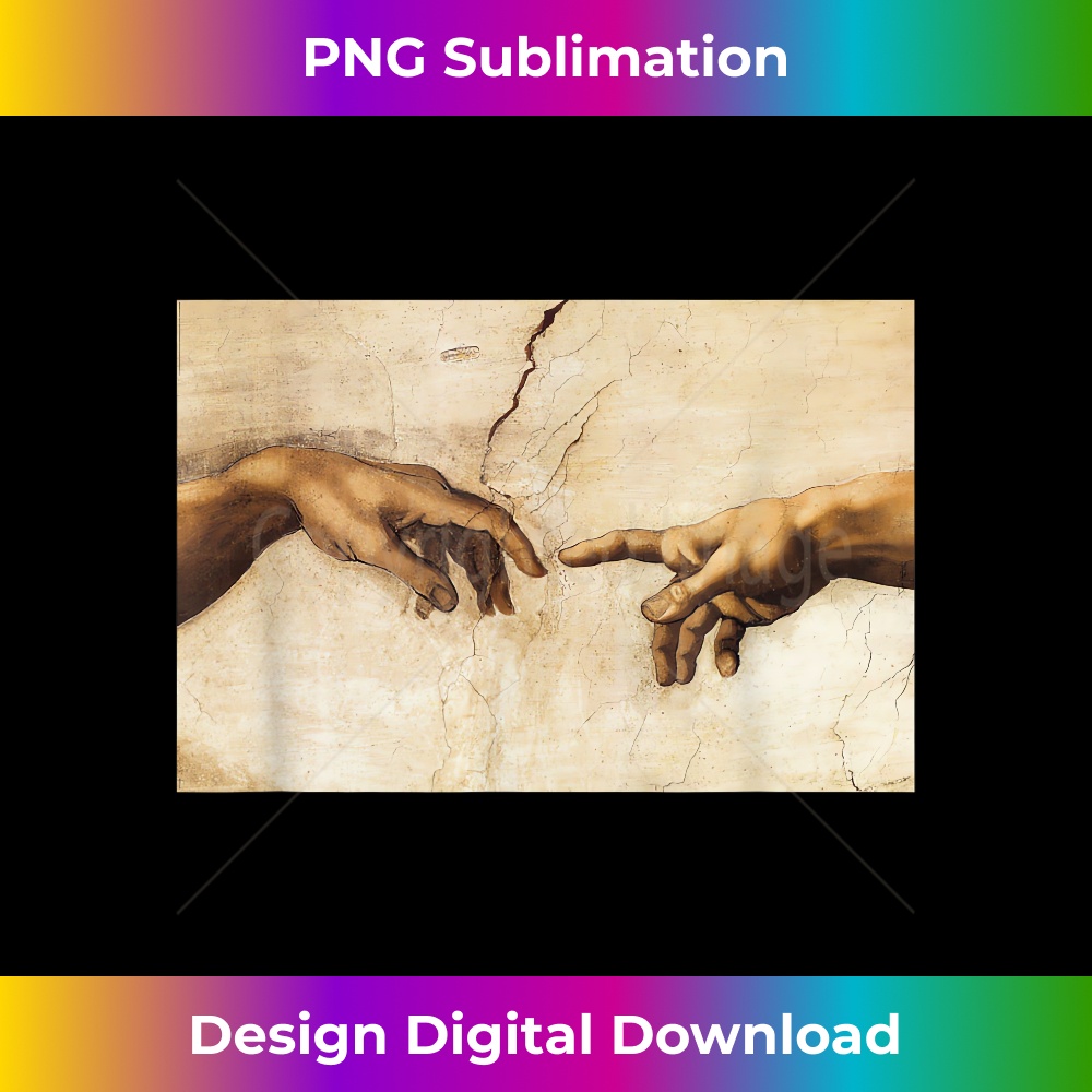 Classic Painting The Creation of Adam by Michelangelo - Clas | Inspire ...