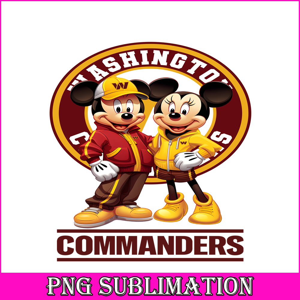 Mickey Commanders PNG, Football Team PNG, NFL PNG | Inspire Uplift