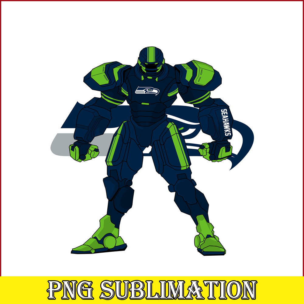 Robot Seahawks PNG, Football Team PNG, Robot NFL PNG - Inspire Uplift