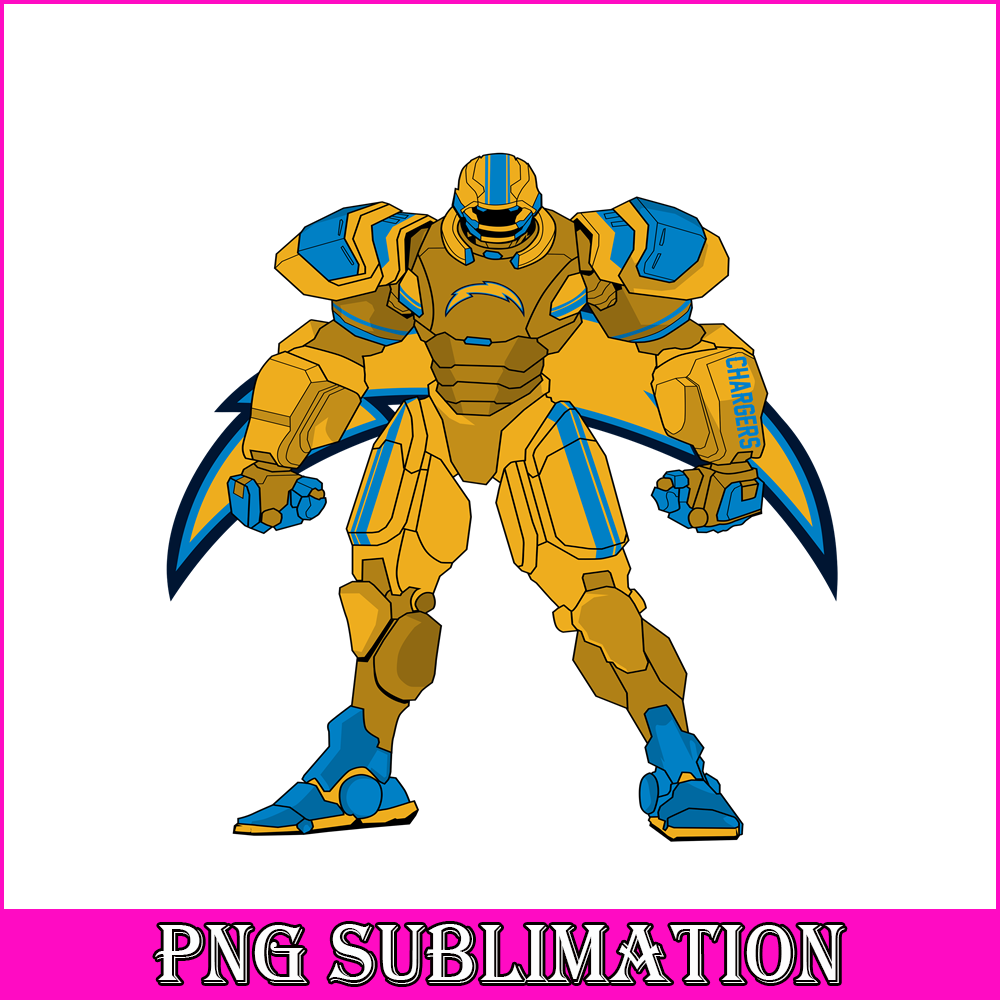 Robot Chargers PNG, Football Team PNG, Robot NFL PNG | Inspire Uplift