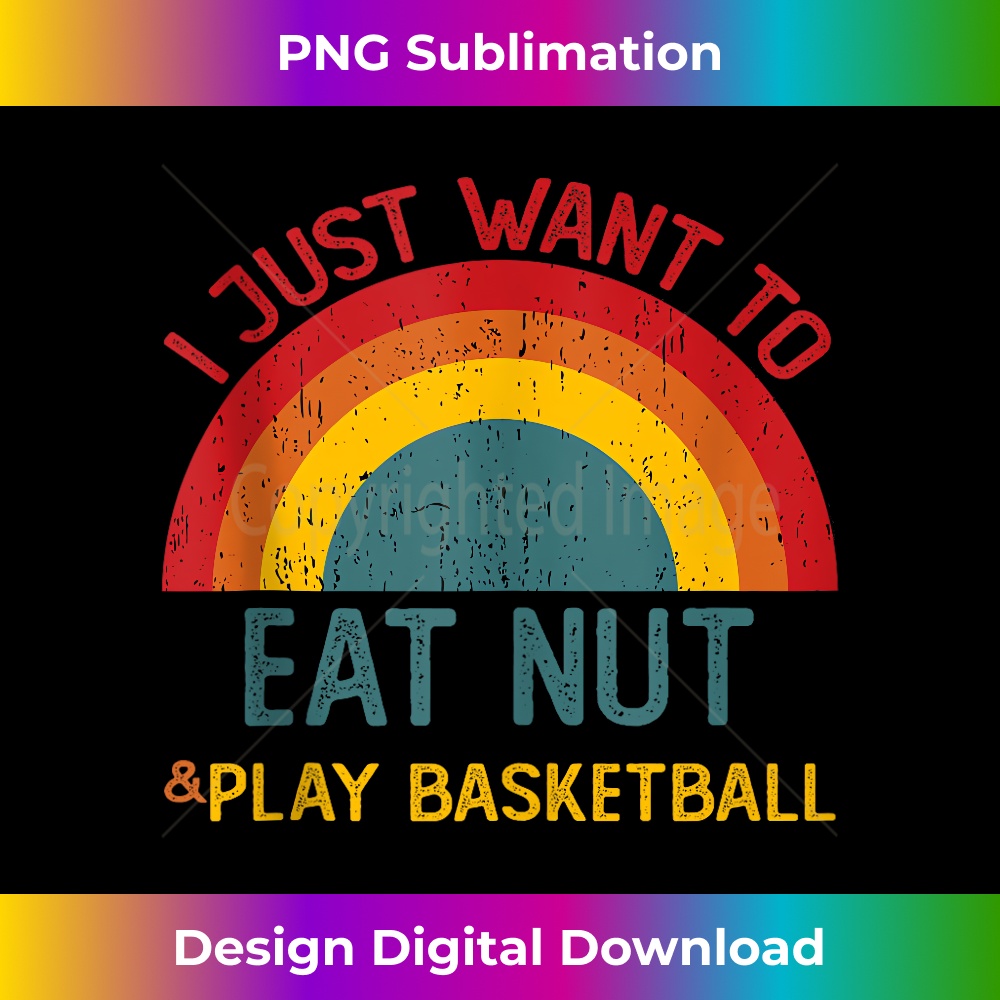 Funny I just want to eat nut and Play Basketball Christmas T | Inspire ...