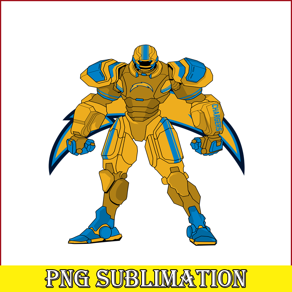 Robot Chargers PNG, Football Team PNG, Robot NFL PNG | Inspire Uplift
