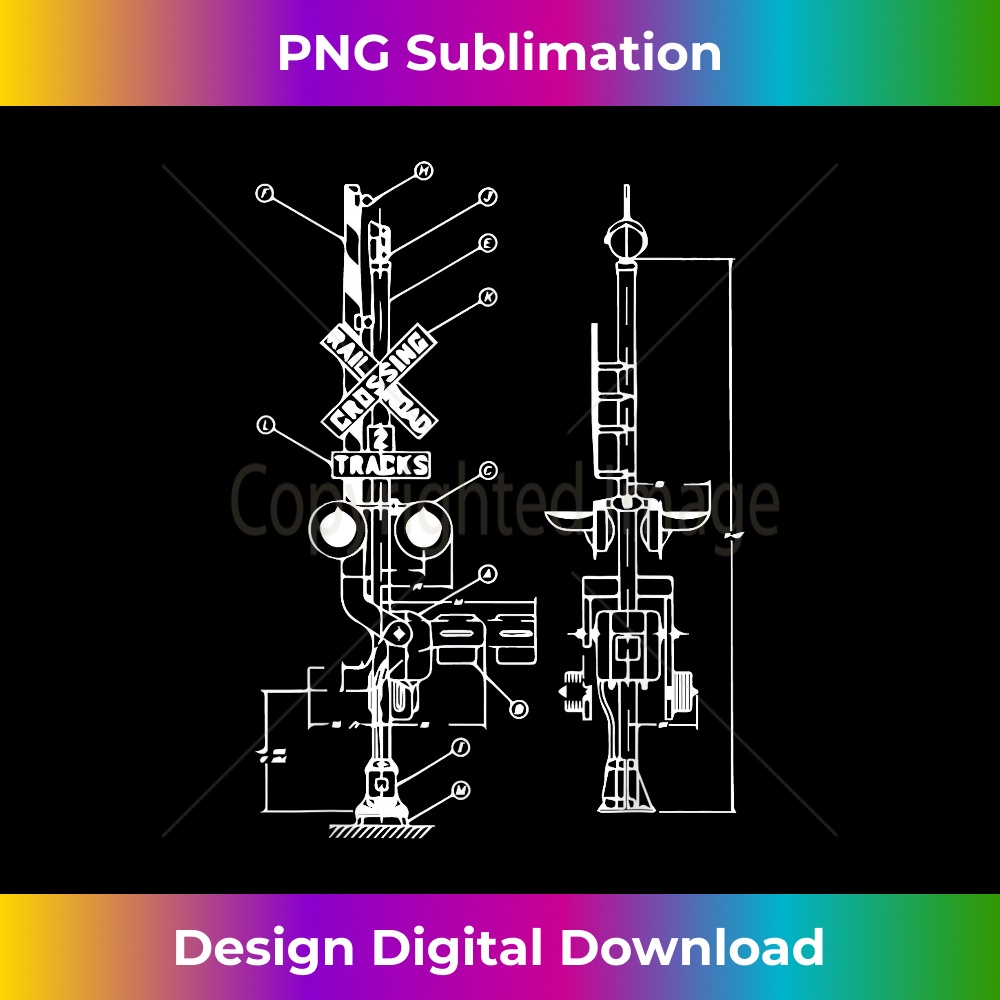 Vintage Railway Model10 Crossing Patent Drawing Model Train | Inspire ...
