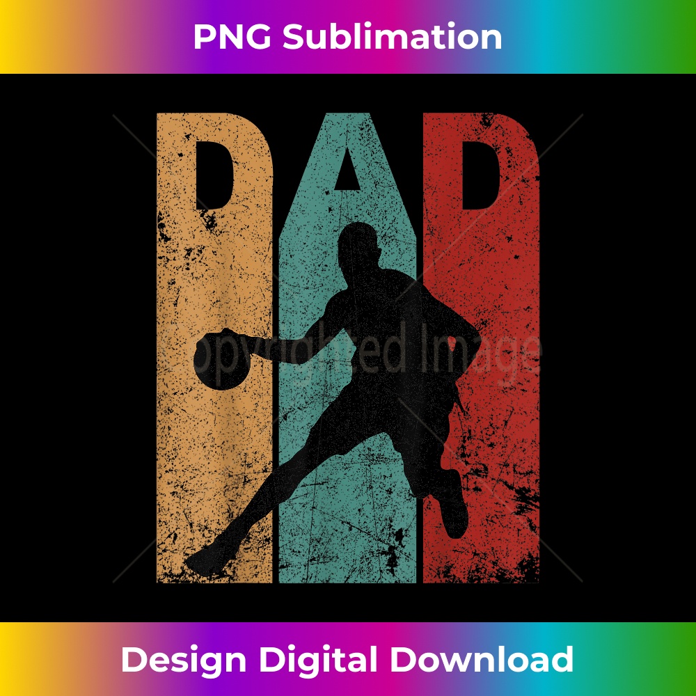 Vintage Basketball Dad Fathers Day Gift Basketball Player - | Inspire ...