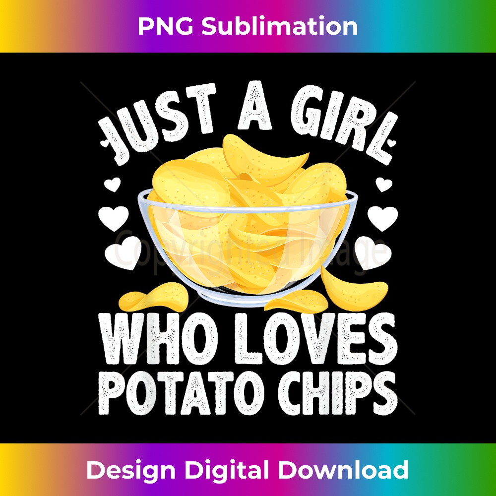 Cute Potato Chip Art For Women Girls Kids Potato Chip Lover | Inspire ...