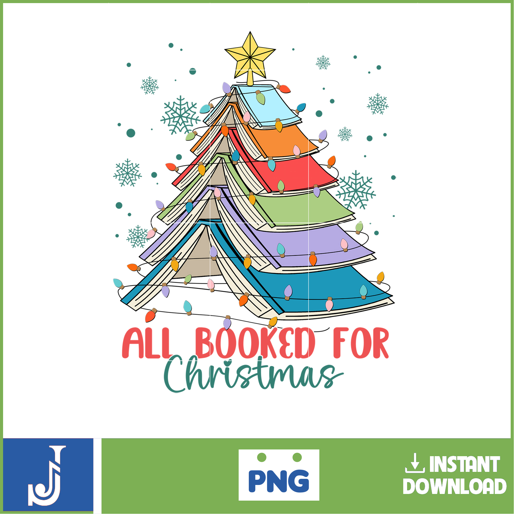 Christmas Book Tree Png, Christmas Gift, Book Lovers Png, Bo | Inspire ...
