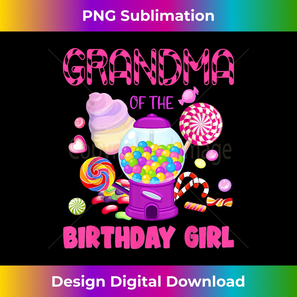 Grandma Of The Birthday Gifts Girl Candyland Candy Birthday | Inspire ...