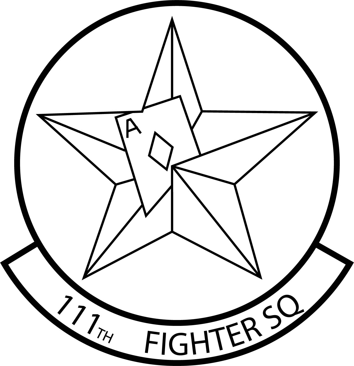 USAF 111 TH FIGHTER SQUADRON AIR FORCE 111TH FS EMBBLEM VECT | Inspire ...