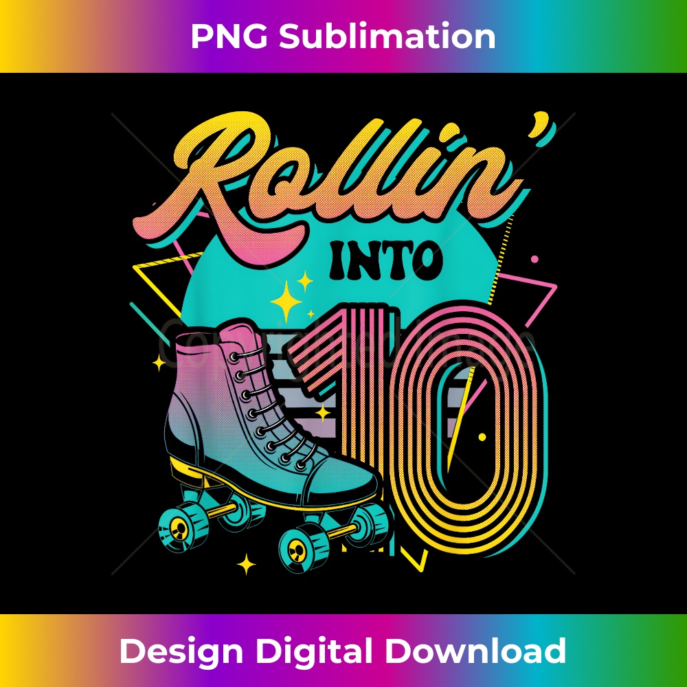 Roller Skate 10th Birthday Party Rolling into 10 Retro Girl | Inspire ...