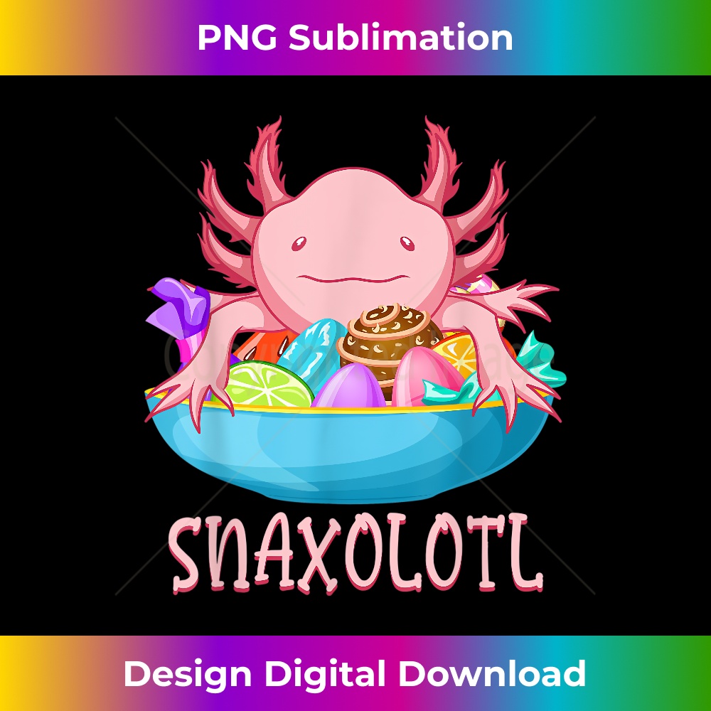Funny Snacks Lover Mexican Amphibian Snaxolotl Axolotl - Sub - Inspire ...