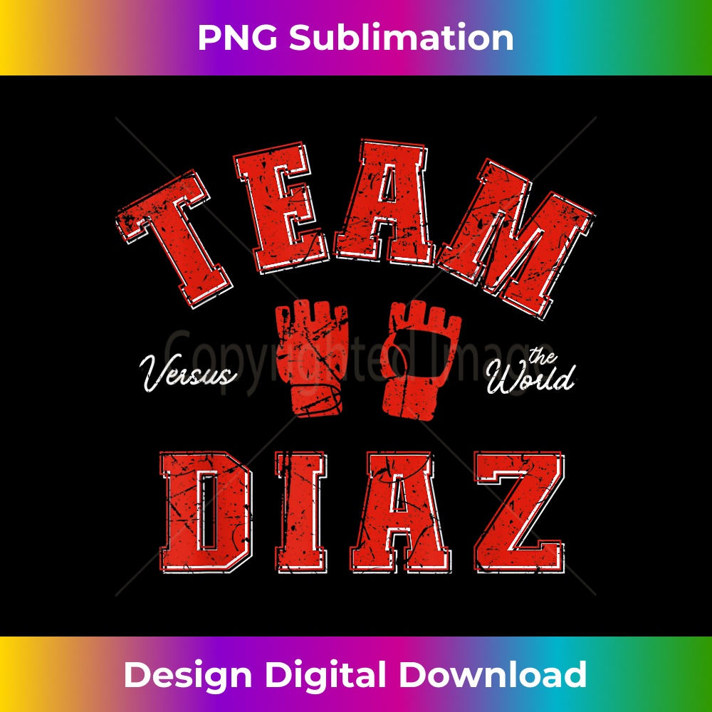 TEAM DIAZ Vs The World Family Last Name Fighter - Bohemian S | Inspire Uplift