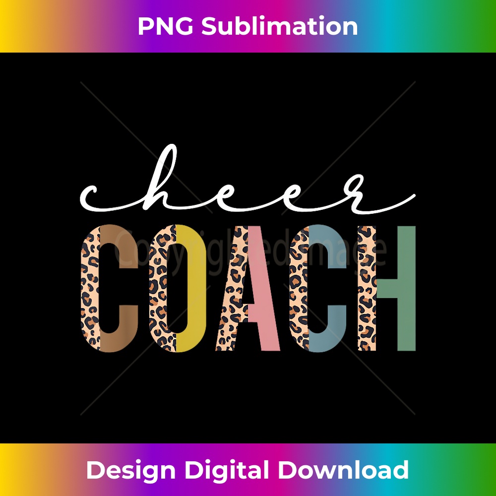 Cheer Coach Leopard Best Cheer Coach Ever Cheerleader Mom - | Inspire ...
