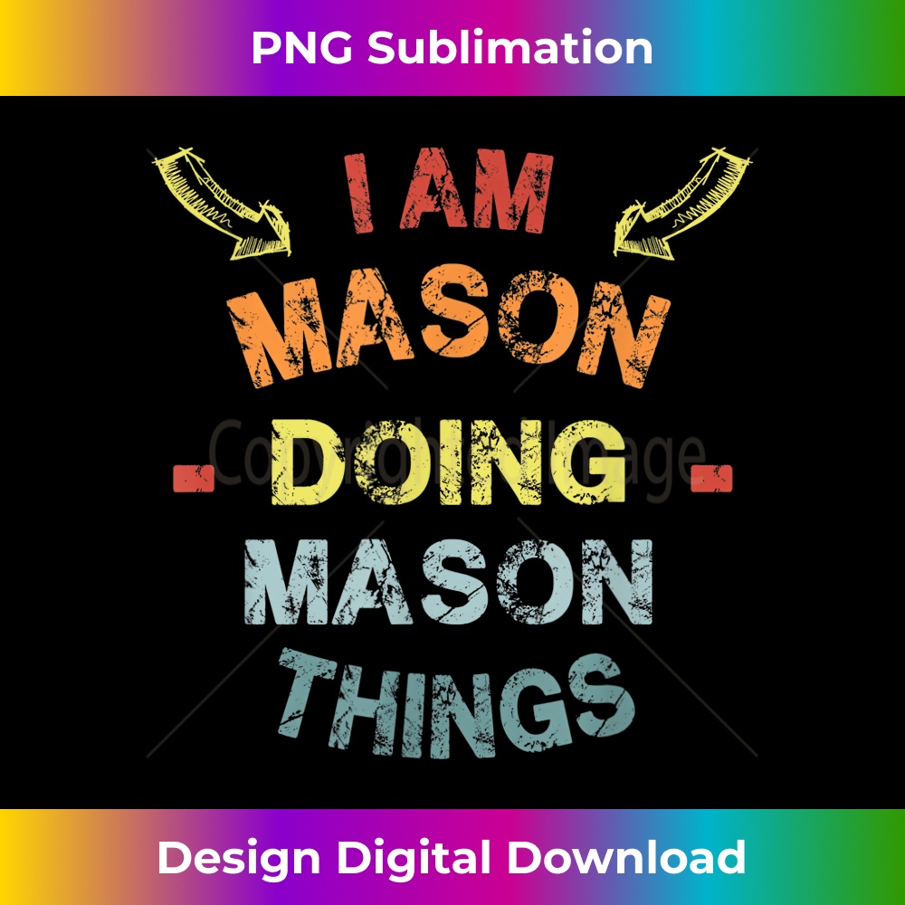 I'm Mason Doing Mason Things Cool Funny Christmas Gift - Cra | Inspire ...