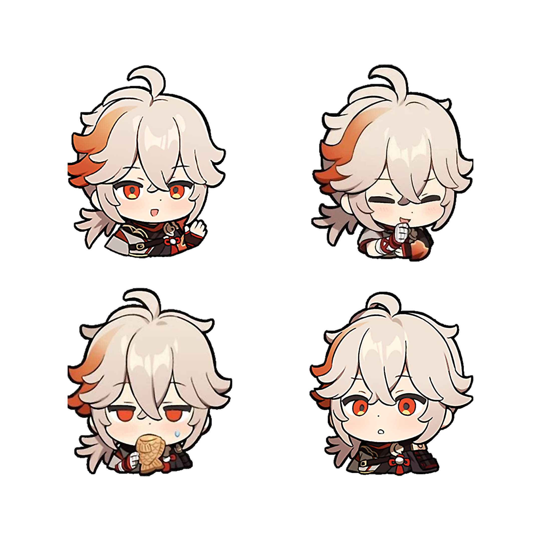 Kazuha Genshin Impact Chibi s Set | Inspire Uplift