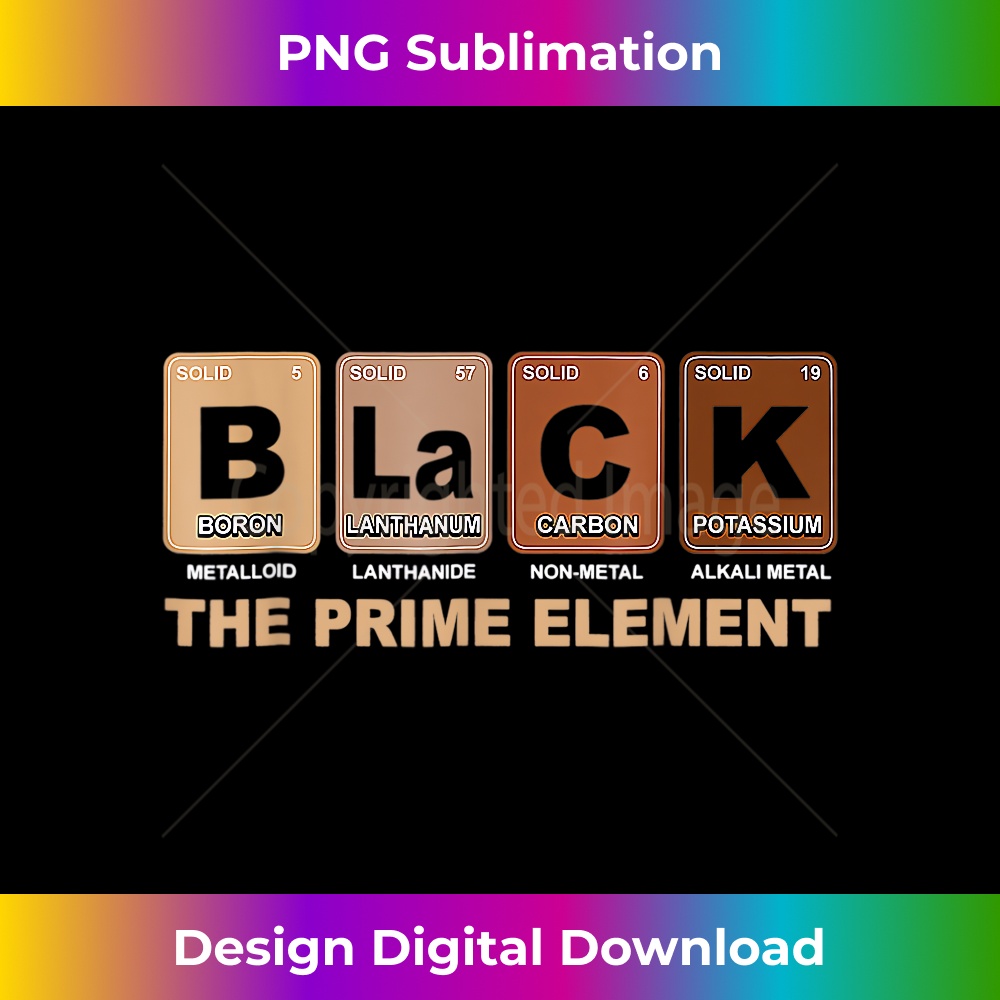 Periodic Table Black The Prime Element Black History Month - | Inspire ...