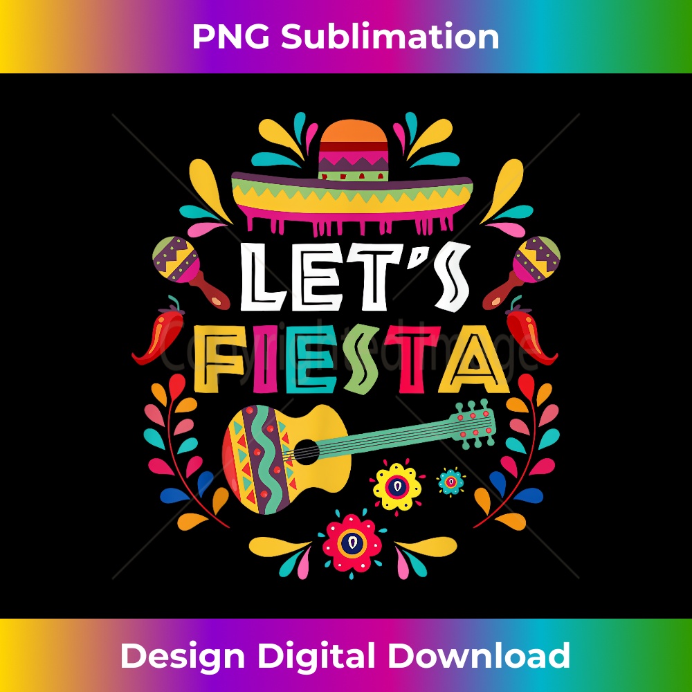 Lets Mexican Fiesta Cinco De Mayo Party Colourful Guitar Fun | Inspire ...